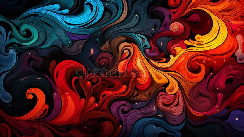 Elevate Your Space with Sophisticated Psychedelic Textures and ...