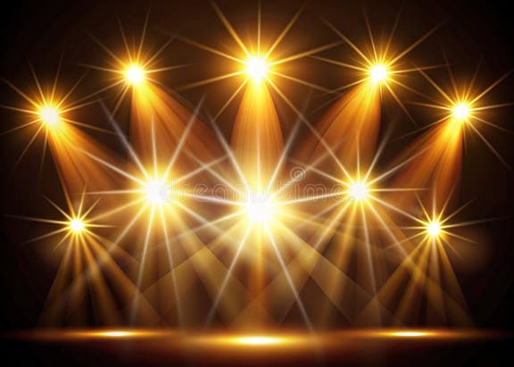 Free Stock Spotlights Radiant Illumination Effects for Dramatic ...