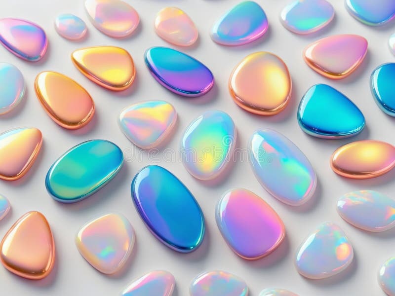 Elevate Your Website Design with Breathtaking Holographic Opal Textures a Modern Design Resource ...
