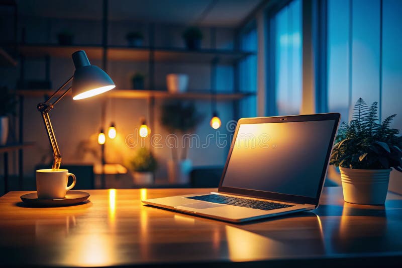 Stunning Dark Mode Website Template Mockup a LowLight Design for Modern ...