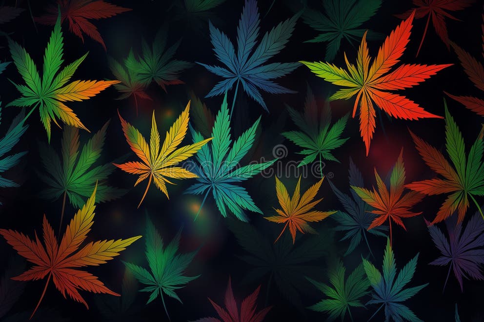 Elevated 420 Background Art. Generative AI Stock Illustration ...