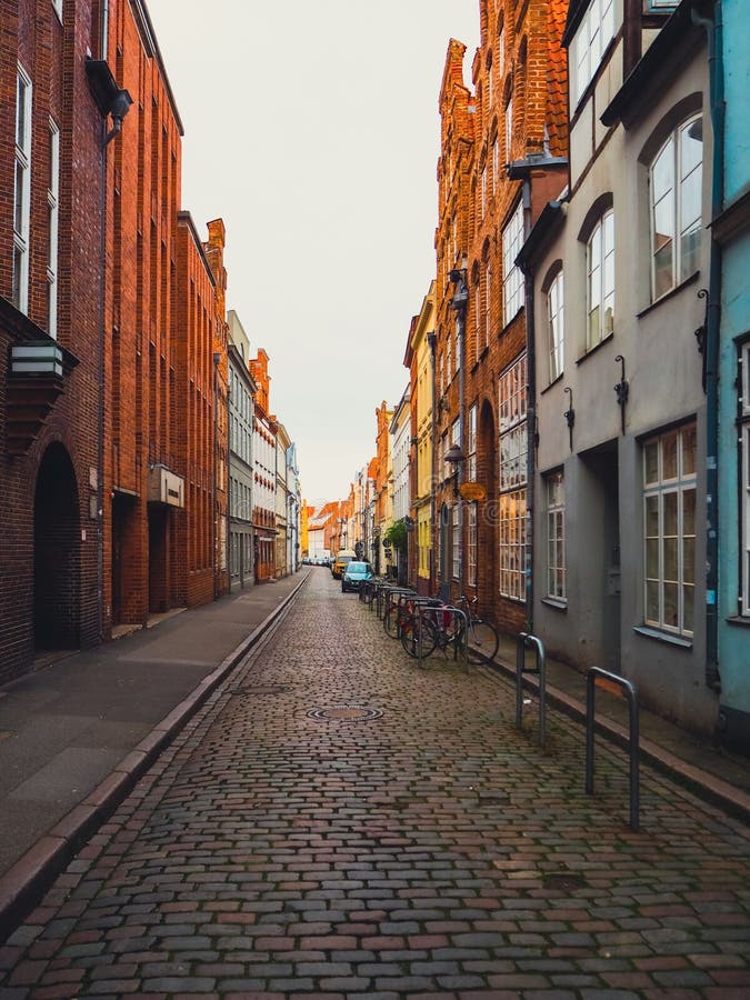 Elevated Brick Path with a Bicycle and Car Parking Space, Winding ...