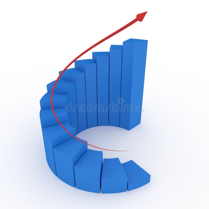 Elevated diagram stock illustration. Illustration of ascending - 21036322