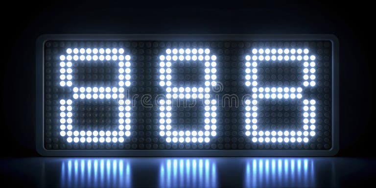 Elevated Drone Shot Captures Precision of a 545 am Digital Clock ...