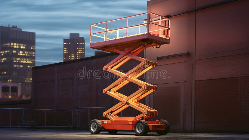 Elevated Efficiency: Hydraulic Scissor Lift for Construction Operations ...