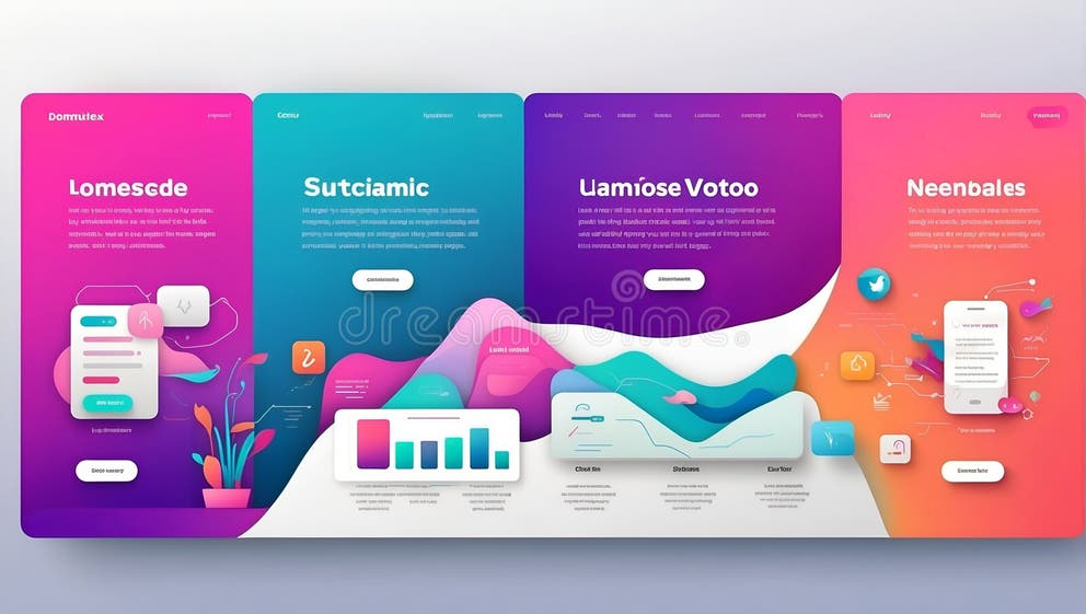 Elevated Experiences: Scalable UI UX Elegance. AI Generate Stock ...