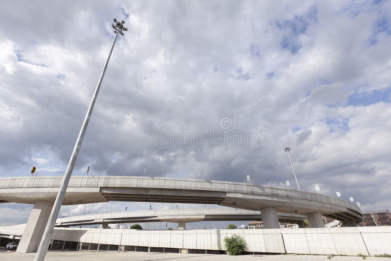 Express way stock image. Image of crossing, express - 101227487