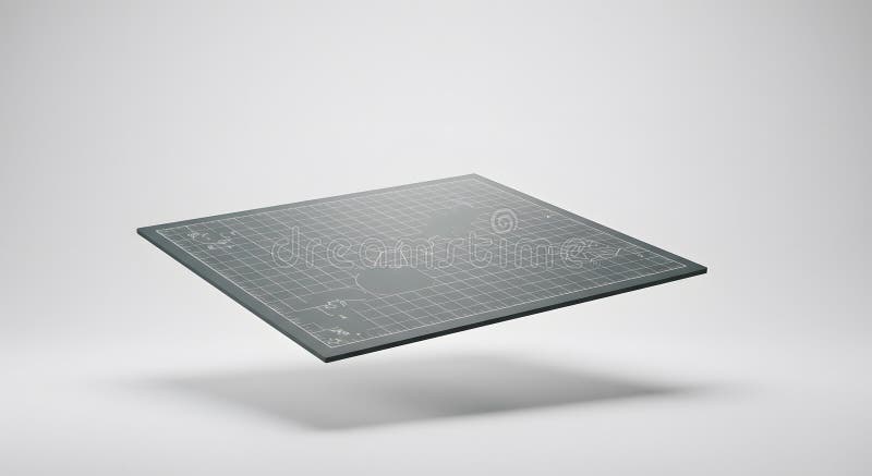 Elevated Grey Self Healing Cutting Mat: Precision Grid Design for ...