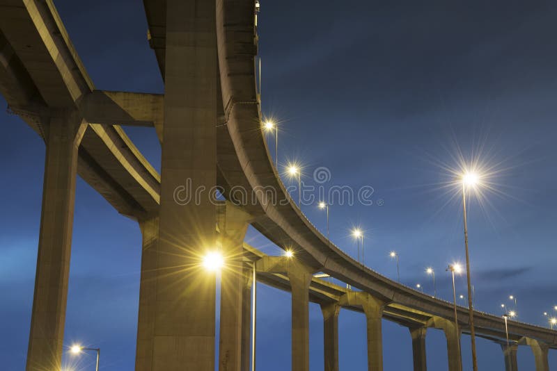 Elevated highway or bridge stock image. Image of architecture - 241910901