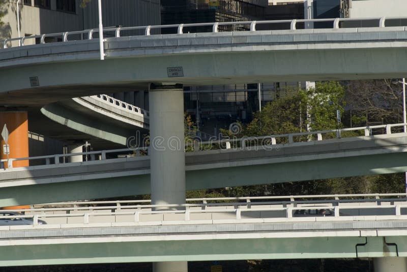 Elevated Highways or Flyovers Stock Photo - Image of vehicular, travel ...