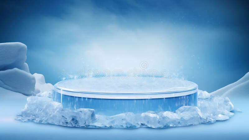Elevated Ice Podium Set Stock Illustrations – 5 Elevated Ice Podium Set ...