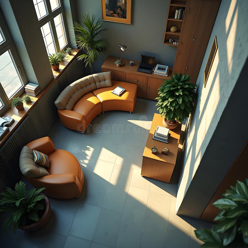 Elevated Perspectives Retro Textures and Reflective Surfaces in the ...