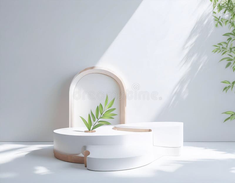 Elevated Platform for Showcasing Products a Dynamic 3D Visualization ...