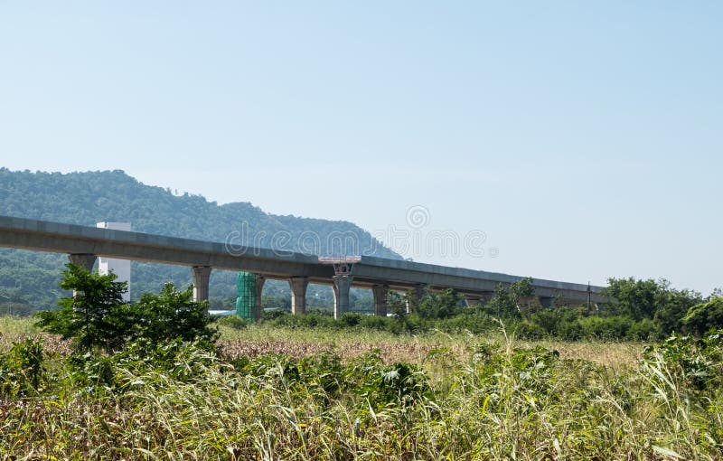 Elevated Railway Bridge of the Double-track Project is Under ...