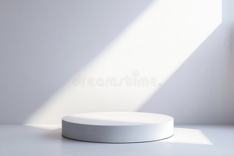 Elevated View of Minimalist Interior Studio with Bright Modern Design ...