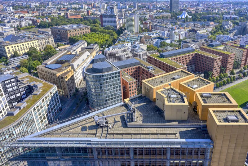 Potsdam Square, Berlin editorial image. Image of outdoors - 307552625