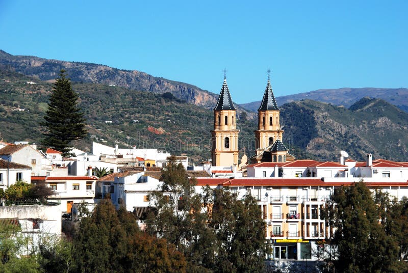 Orgiva stock image. Image of construction, ancient, spanish - 25990013