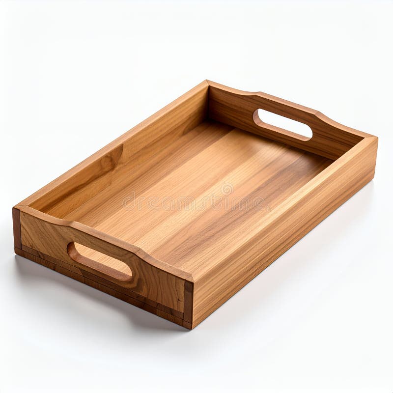 Elevated Wooden Serving Tray, Presenting Rustic Charm and Refined ...