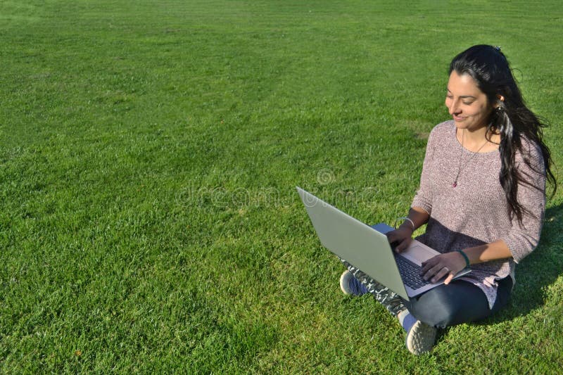 Elevated Work Experience: Freelancing in Spring Stock Photo - Image of ...