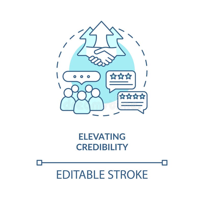Credibility Icon Stock Illustrations – 393 Credibility Icon Stock ...