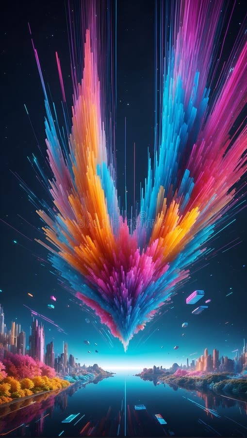 Elevating Data Realms: QuantumQuotient S 3D Infusion. AI Generate Stock ... Elevating Data Realms: QuantumQuotient S 3D Infusion. AI Generate Stock ...