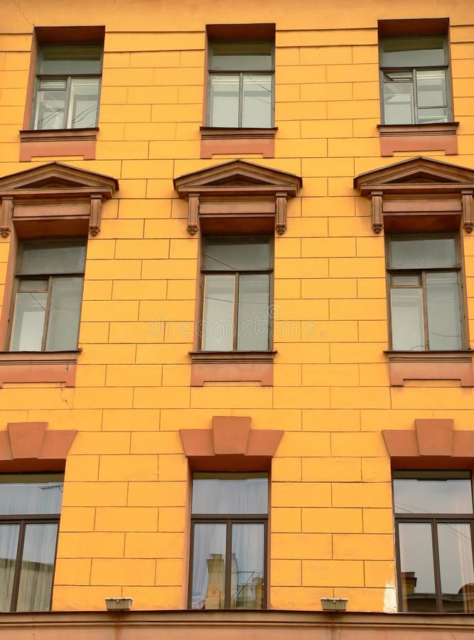 Elevation of building stock image. Image of background - 12445193