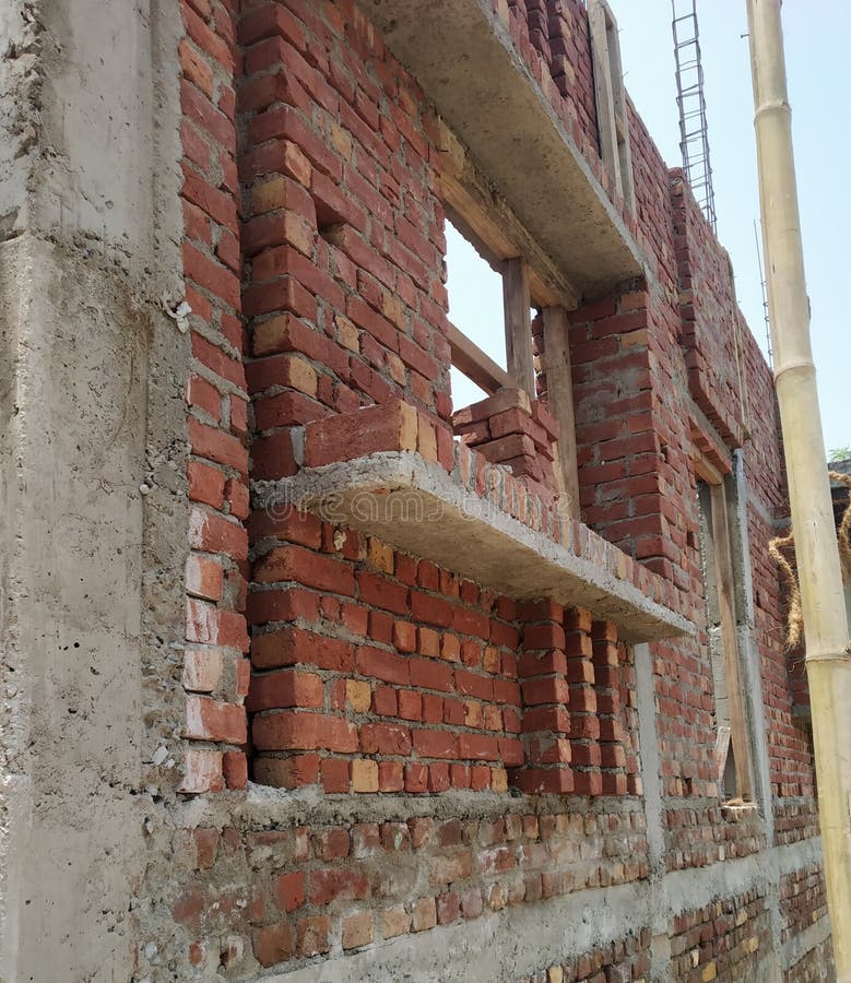 Elevation design stock image. Image of design, brick - 154463593