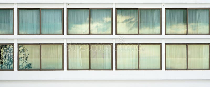 Elevation of the Generic Large Sliding Window with Brass Frame O Stock ...