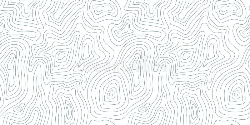 Elevation Line Pattern. Topographic Terrain Map Background Stock ...