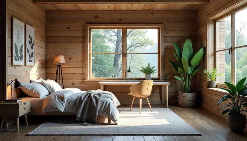 Elevation Rendering of a Z- Shaped Study Table with Built-in Wall ...