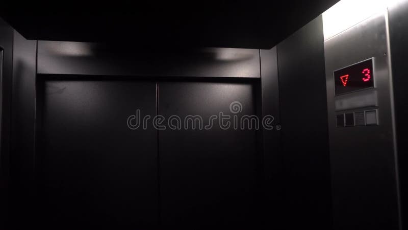 Elevator Arriving and Opening Doors Stock Footage - Video of elegance ...