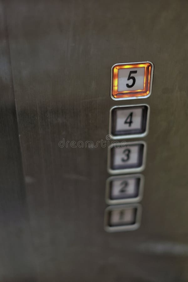 Elevator button stock photo. Image of floor, metal, selecting - 98838734