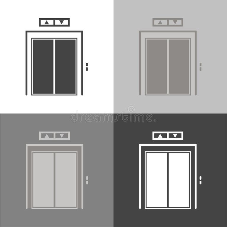 Elevator Vector Icon Stock Illustrations – 13,864 Elevator Vector Icon ...