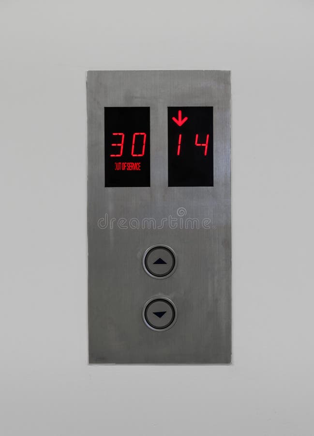 Elevator buttons stock photo. Image of lift, equipment - 43621994