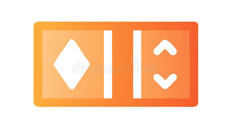 Elevator Buttons Up Down Icon Flat Design Vector Graphic, Vector Design ...