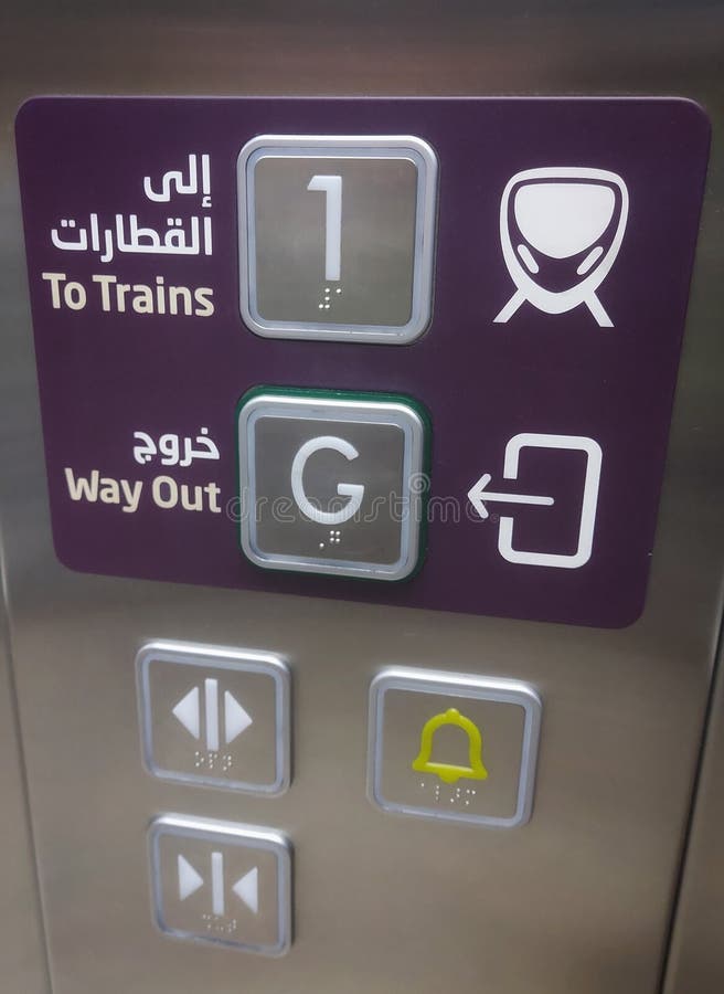 Elevator Control Panel,elevator Service Concept Stock Photo - Image of ...