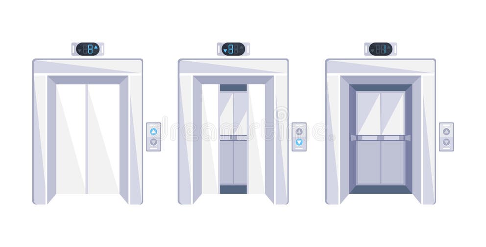 Panel Elevator Stock Illustrations – 2,693 Panel Elevator Stock ...