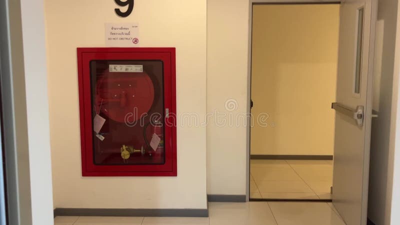 The Elevator Doors Open. Opening the Door is an Elevator Stock Video ...