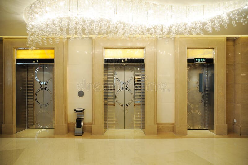 Elevator entrance stock photo. Image of doors, light - 22476040