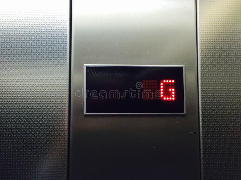 Elevator G ground stock image. Image of number, numbers - 92033525