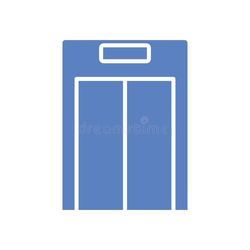 Elevator Icon Group Symbol or Sign Vector Stock Vector - Illustration ...