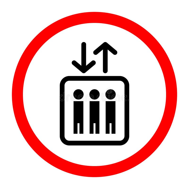 Elevator Icon. Icon Lift. Vector Illustration.. Stock Vector ...