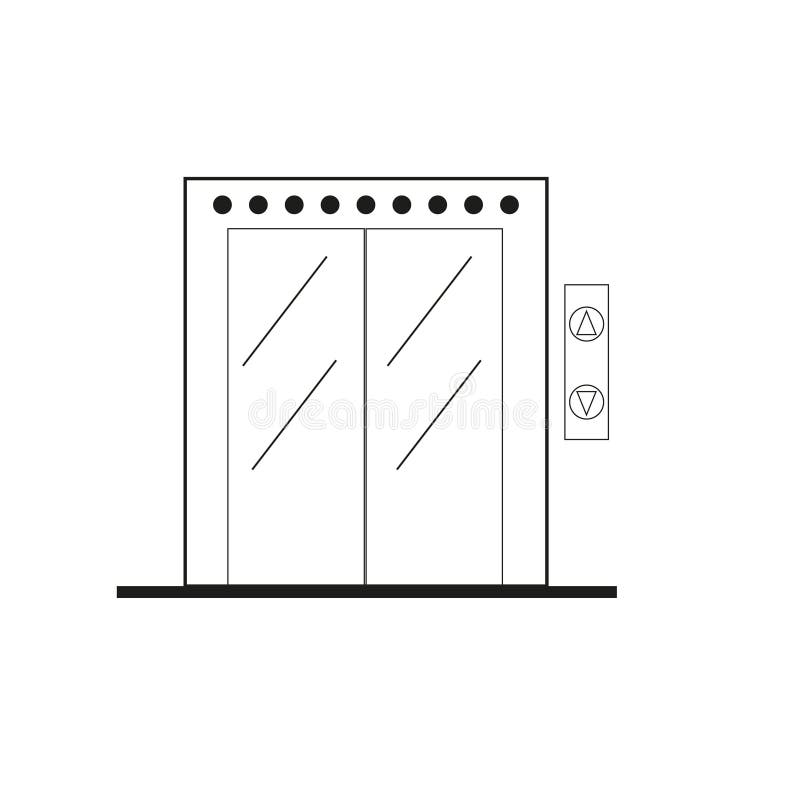 Elevator Line Art Stock Illustrations – 928 Elevator Line Art Stock ...