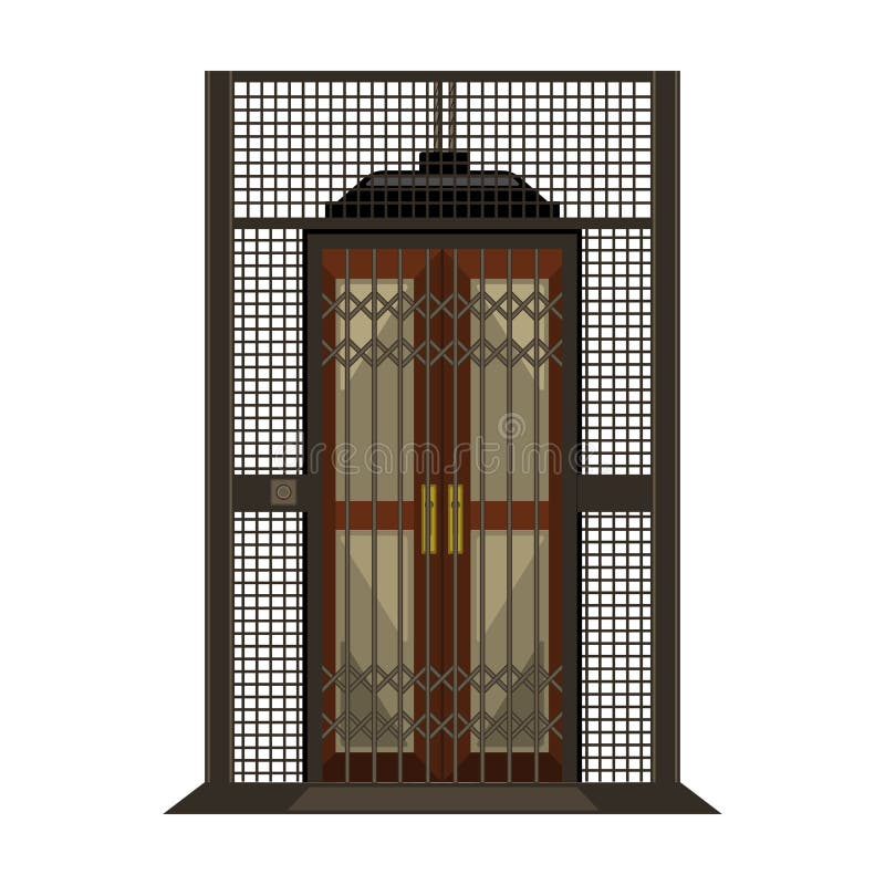 Elevator Panel Vector Icon.Cartoon Vector Icon Isolated on White ...