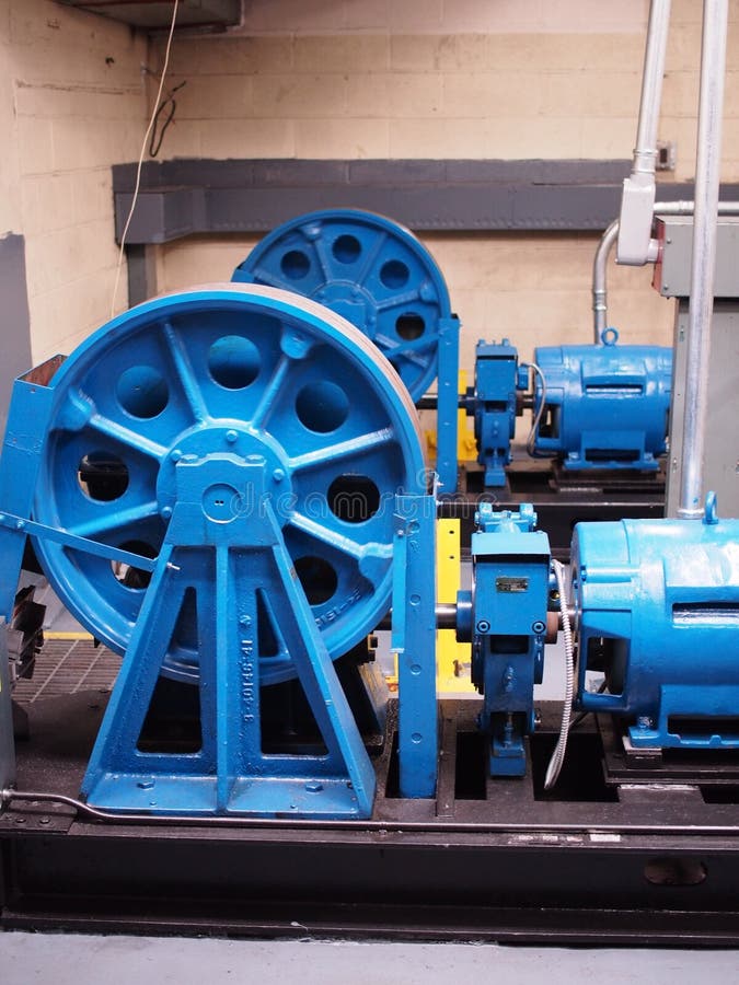 Elevator Machine Room stock photo. Image of office, installed - 41546802