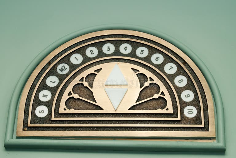 Elevator Numbers stock image. Image of buttons, arrows - 13132647