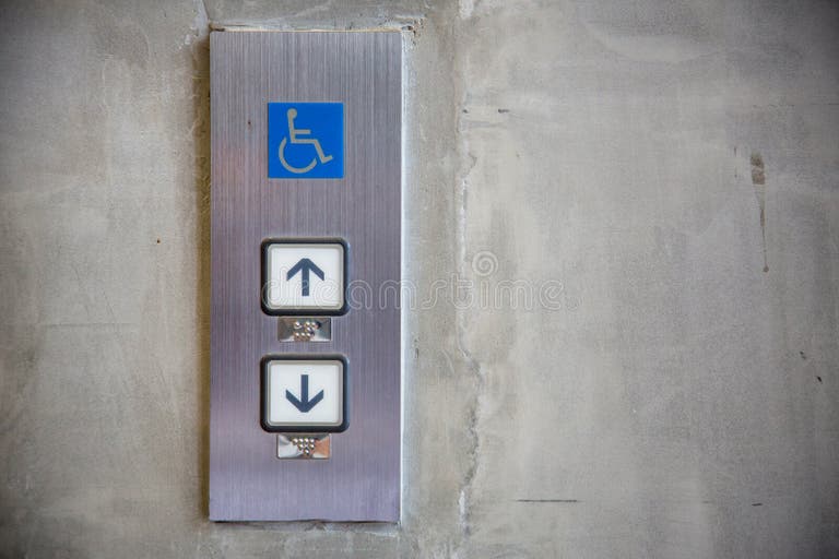 Elevator Panel Push Buttons Stock Photo - Image of metal, panel: 76909494