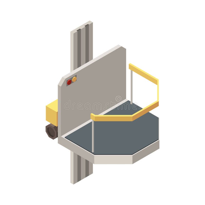 Elevator Isometric Composition Stock Vector - Illustration of ...