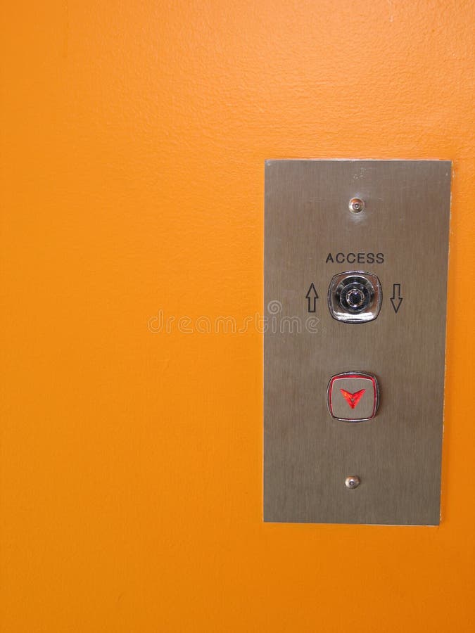 Elevator push button stock image. Image of bright, button - 5359931