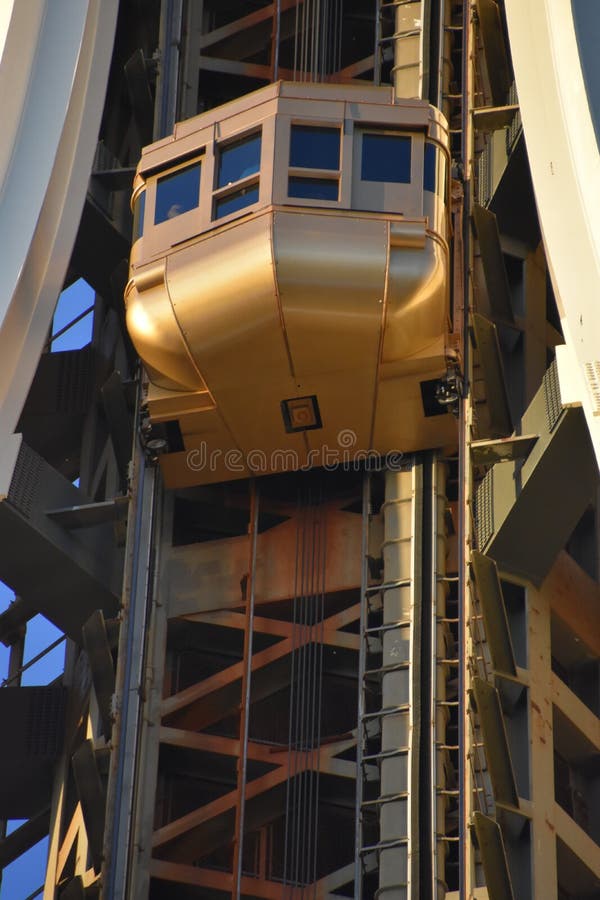 Elevator at Space Needle in Seattle, Washington Editorial Photo - Image ...